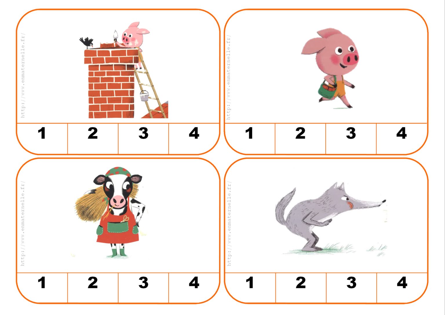 3 petits cochons – Page 2 – MC en maternelle