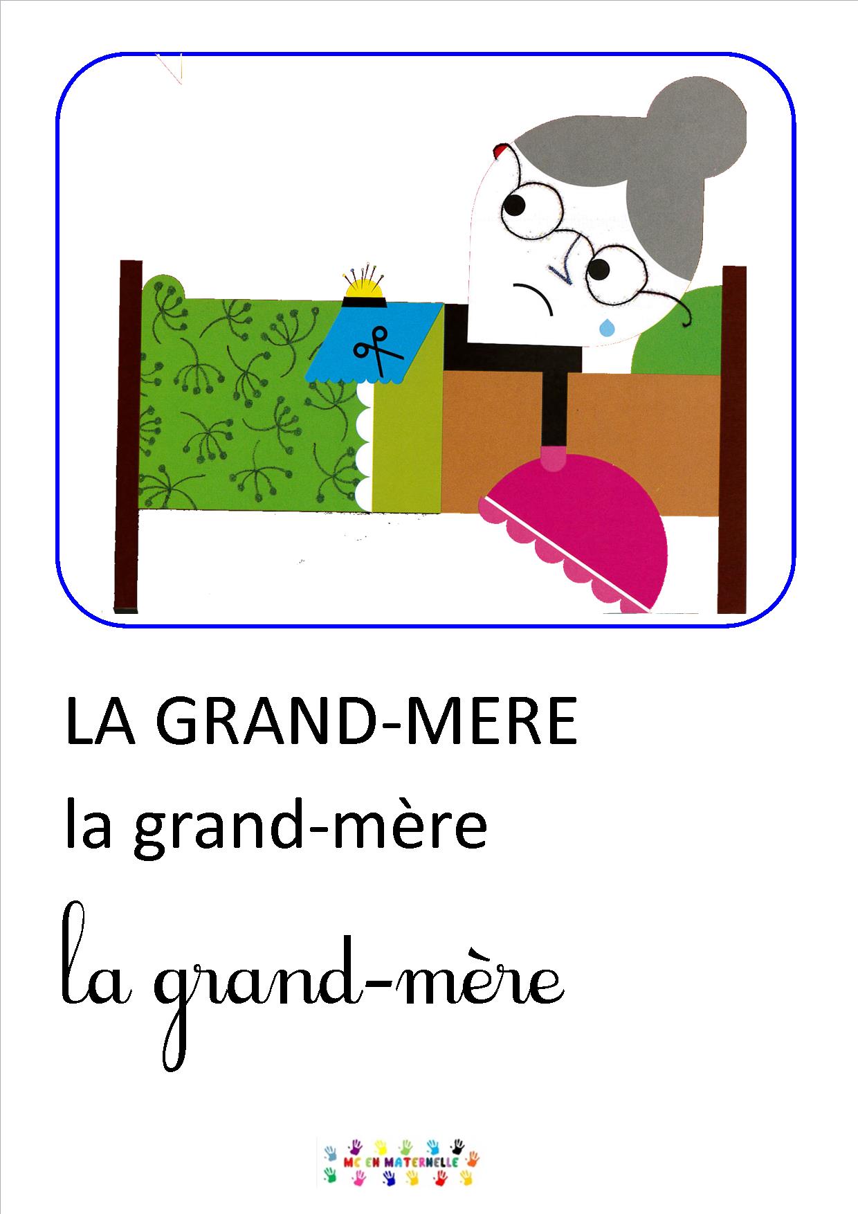 Le petit chaperon rouge : imagier – MC en maternelle