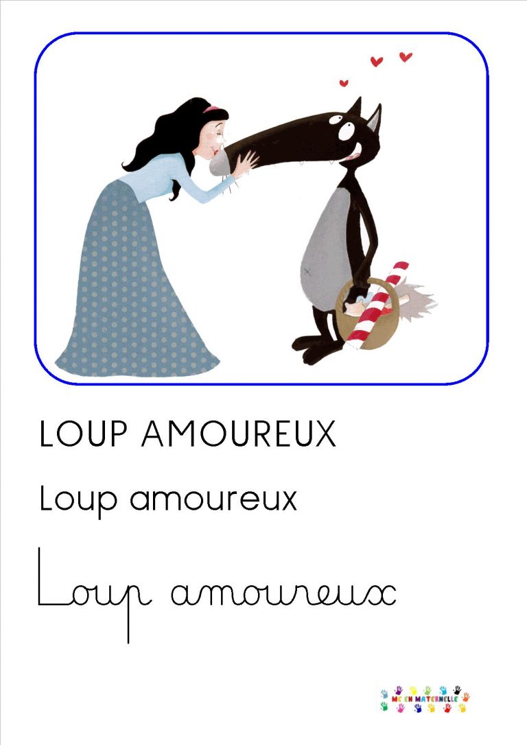 le loup qui découvrait le pays des contes : imagier – MC en maternelle