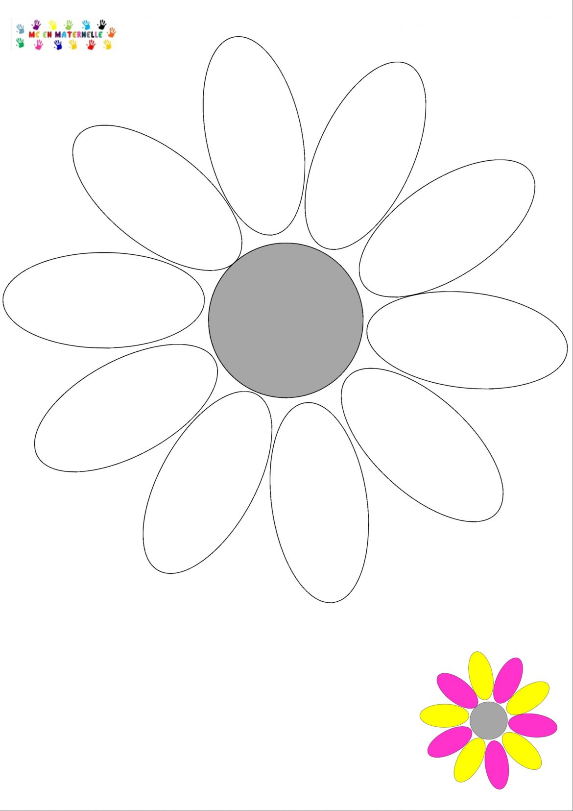 Algorithmes des fleurs – MC en maternelle