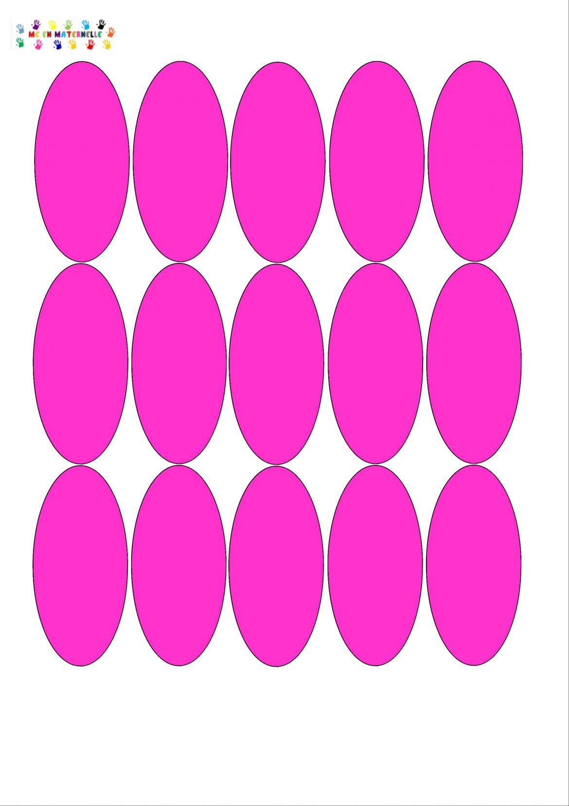 Algorithmes des fleurs – MC en maternelle