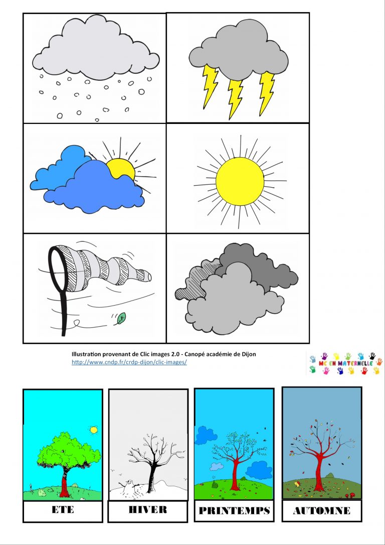 Calendrier de la classe (pour MS et GS) – MC en maternelle