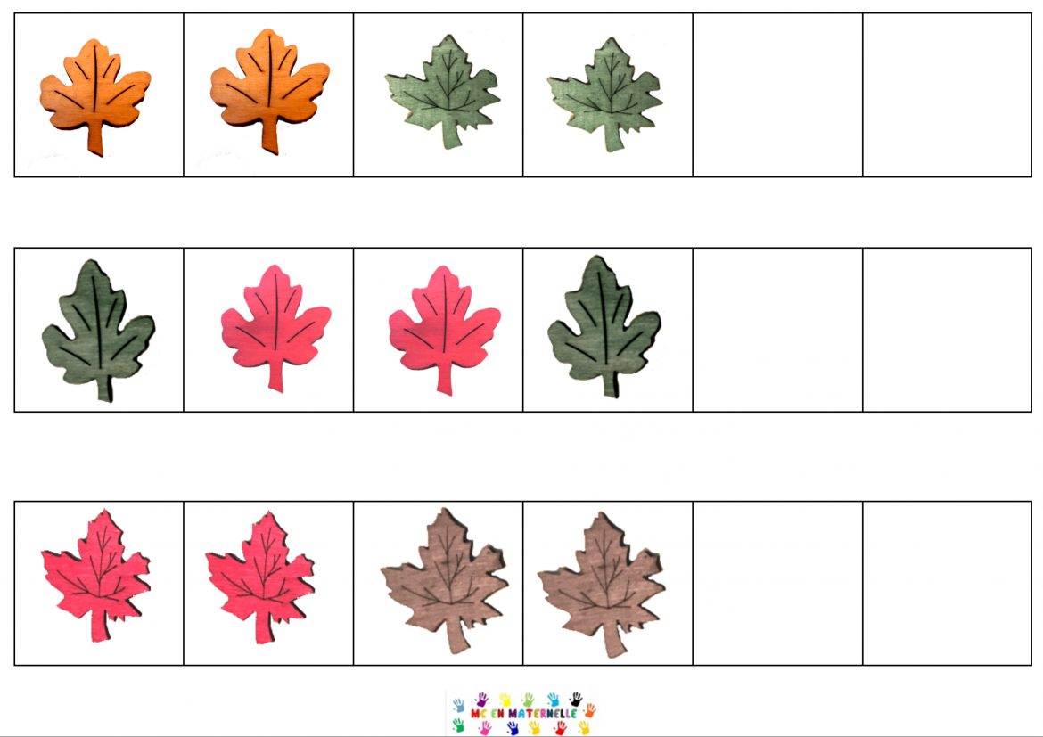 Algorithme d’automne (version 2) – MC en maternelle