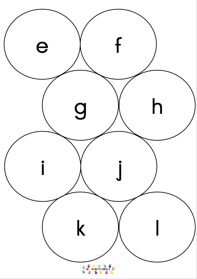 Les bonhommes de neige des lettres : alphas et script – MC en maternelle