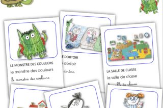 Le monstre des couleurs va à l’école : Imagier – MC en maternelle