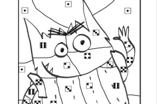 Le monstre des couleurs va à l’école : coloriage magique (plusieurs ...