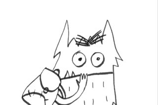 Le monstre des couleurs va à l’école : couverture du mois de septembre ...