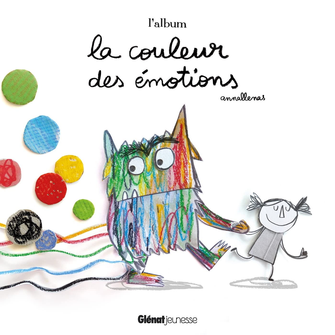 Le monstre des couleurs va à l’école : numération de 1 à 5