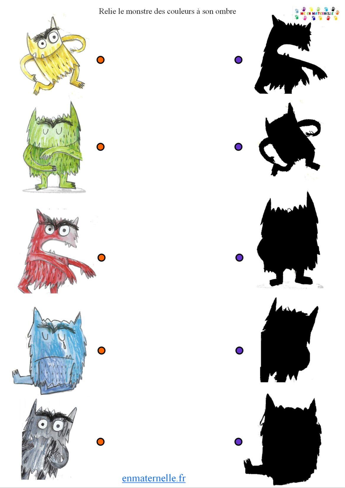 la couleur des émotions : continuité pédagogique – MC en maternelle