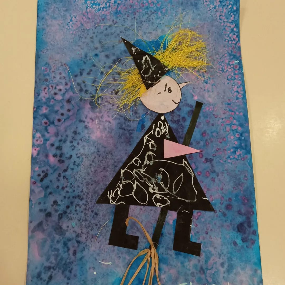 Sorcière : art visuel – MC en maternelle