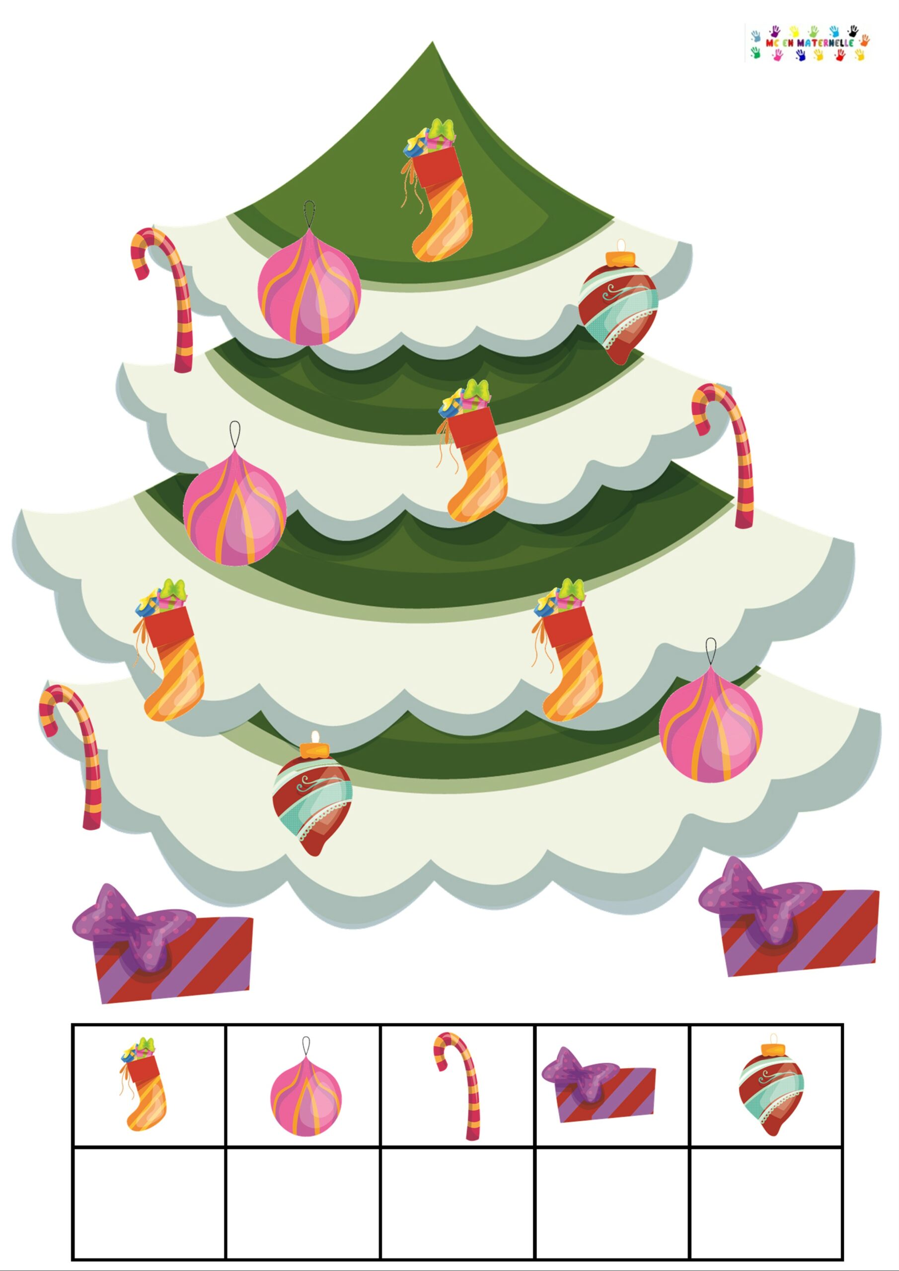 Cassiopée et l’étoile de Noël : cherche et compte – MC en maternelle