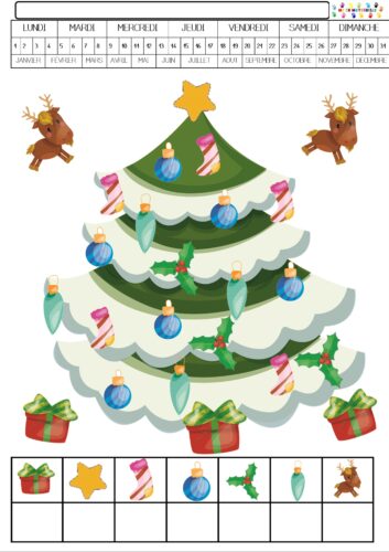 Cassiopée et l’étoile de Noël : cherche et compte – MC en maternelle