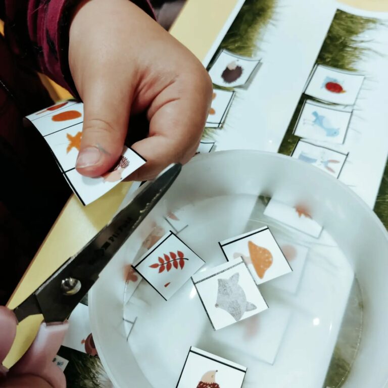 Automne et découpage – MC en maternelle