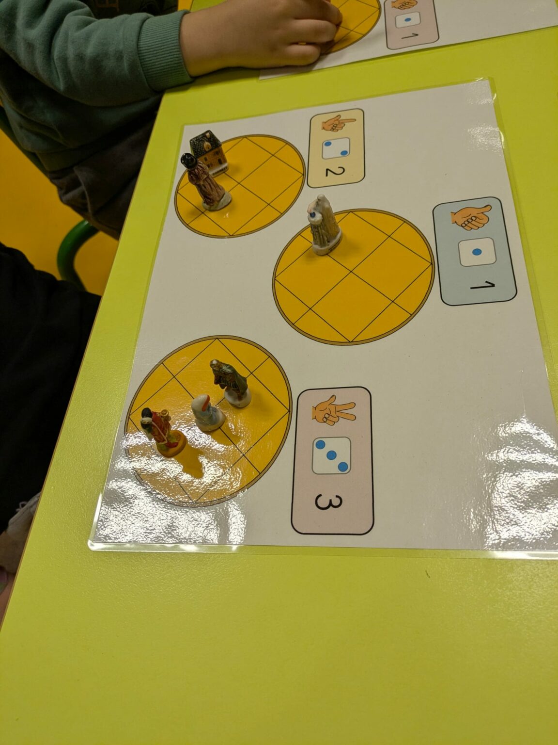 numération avec les galettes et les fèves – MC en maternelle